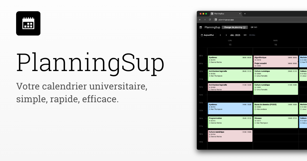PlanningSup